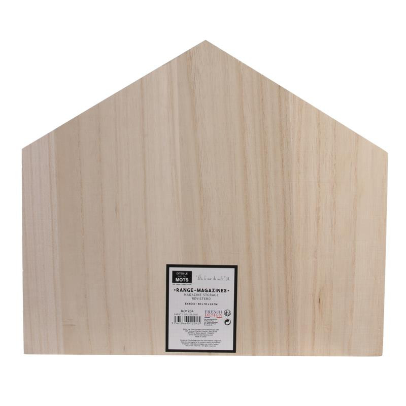 Grossiste range magazines en bois à message | Tradaka