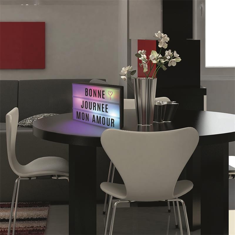 Grossiste boîte lumineuse multicolore à messages |Tradaka