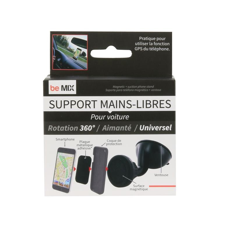 Grossiste support smartphone aimanté à ventouse|Tradaka